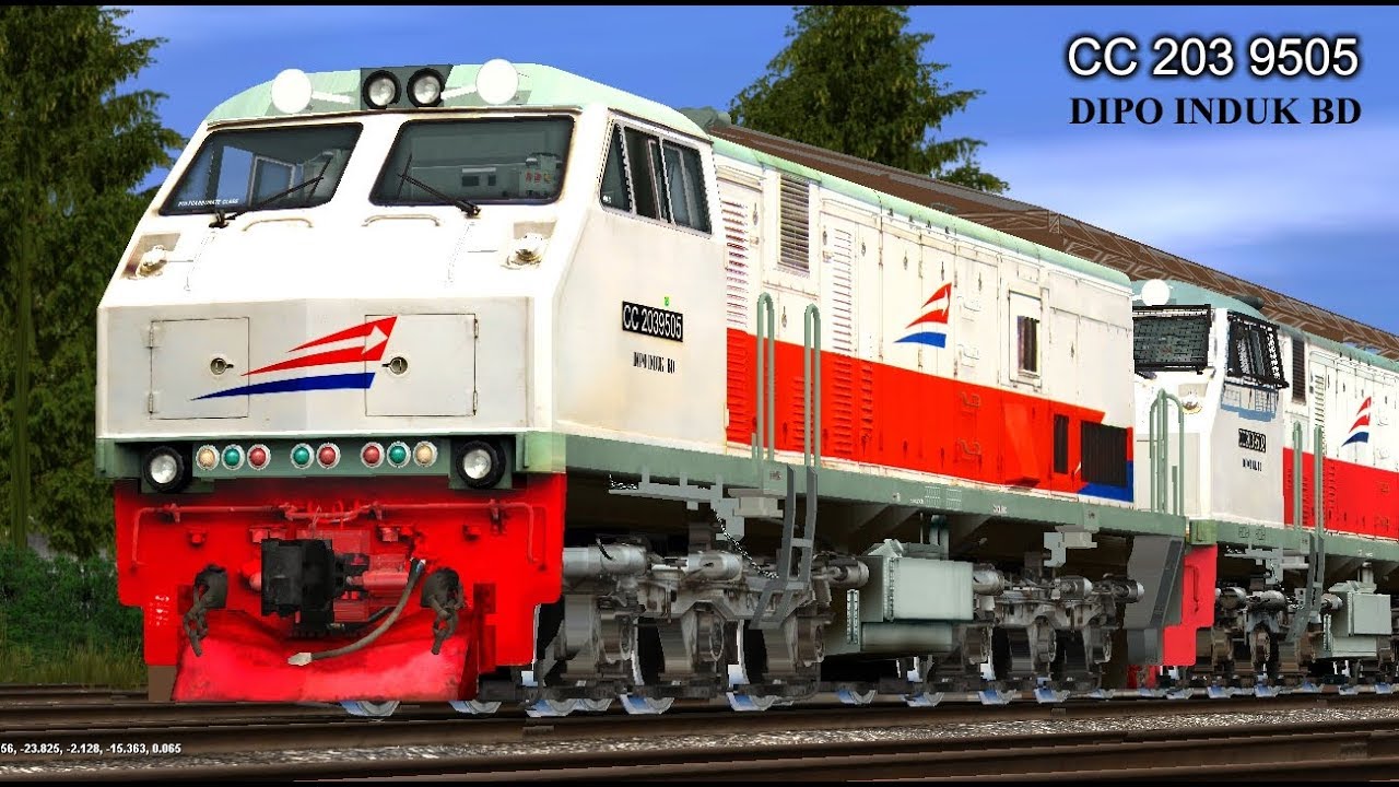 Ujicoba S35 dan Enginesound CC 203 95 05 | Trainz Railroad Simulator ...