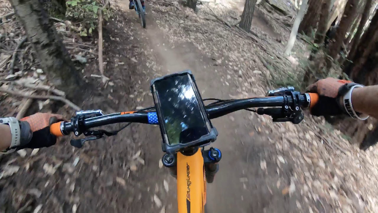Mtb at demo flow trail - YouTube