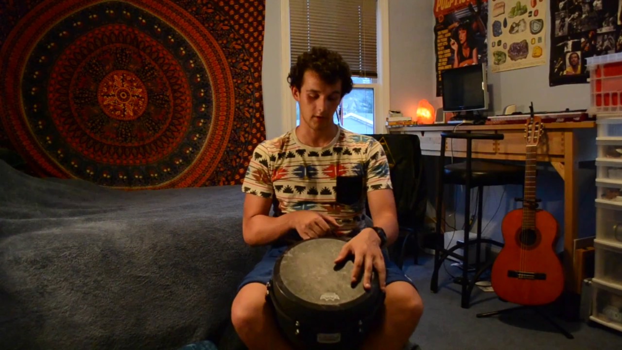 Soca Rhythm Djembe Tutorial Lesson #1 EASY - YouTube