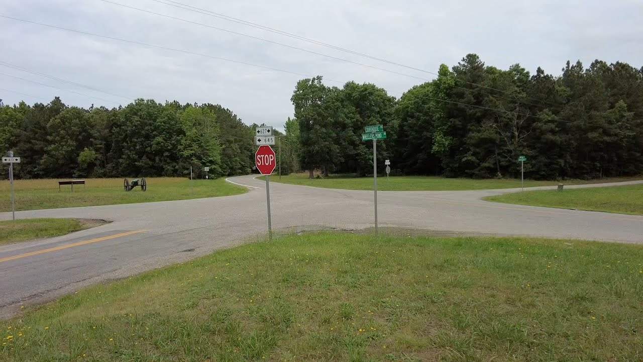 Petersburg National Battlefield, Virginia - Five Forks Battlefield ...