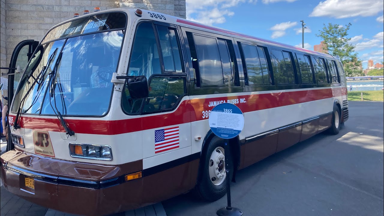 New York Transit Museum and 2024 Bus Fest visit - YouTube