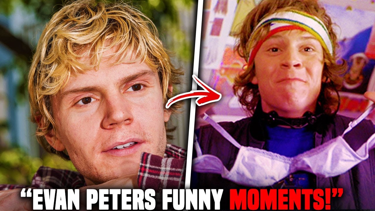 Best and Funny Moments of Evan Peters! (Part 1) - YouTube