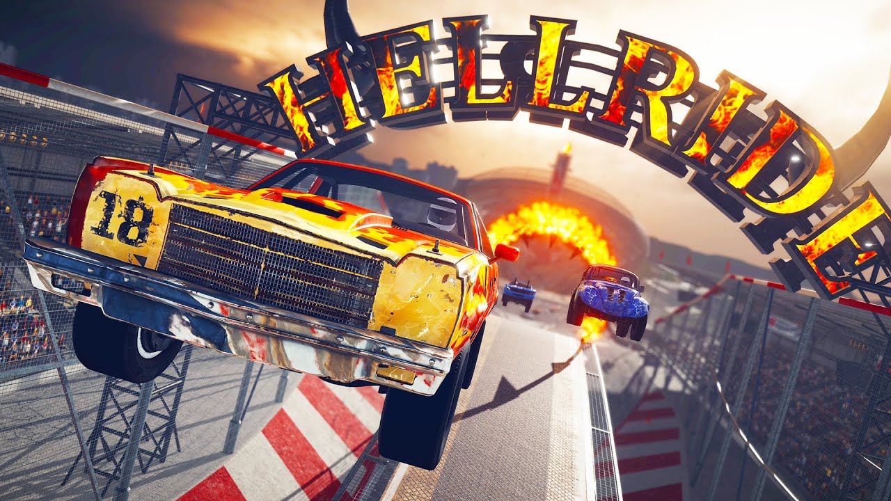 NO RULES SERVER Chaos With Camodo! HELLRIDE Insanity! - Wreckfest ...
