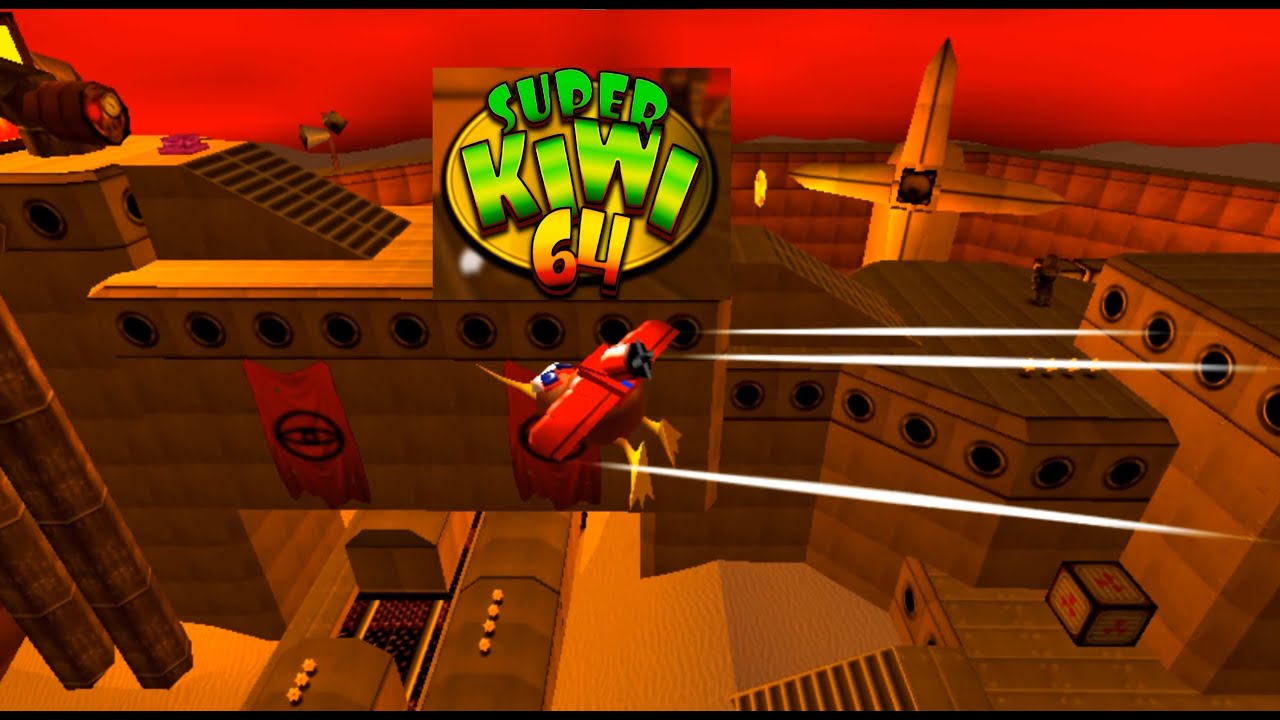 [Full Gameplay] Super Kiwi 64, an old N64 styled platformer where you ...