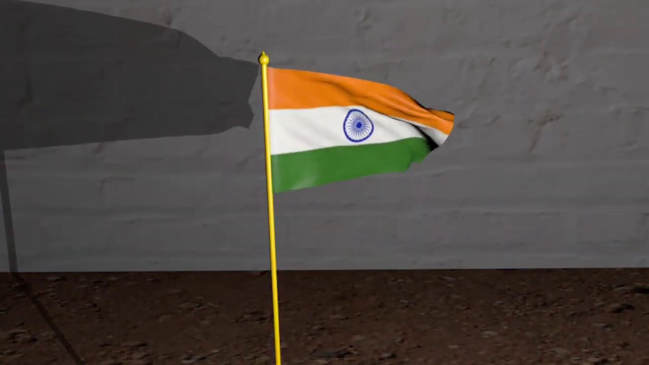 Indian flag 3d animation | happy republic day |tiranga 3d animation ...