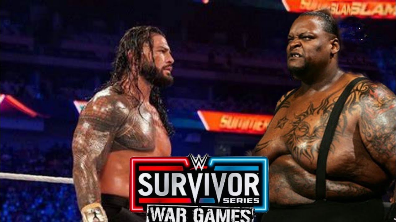 WWE Roman Reigns vs Big Daddy V Full Match | WWE Survivor Series ...