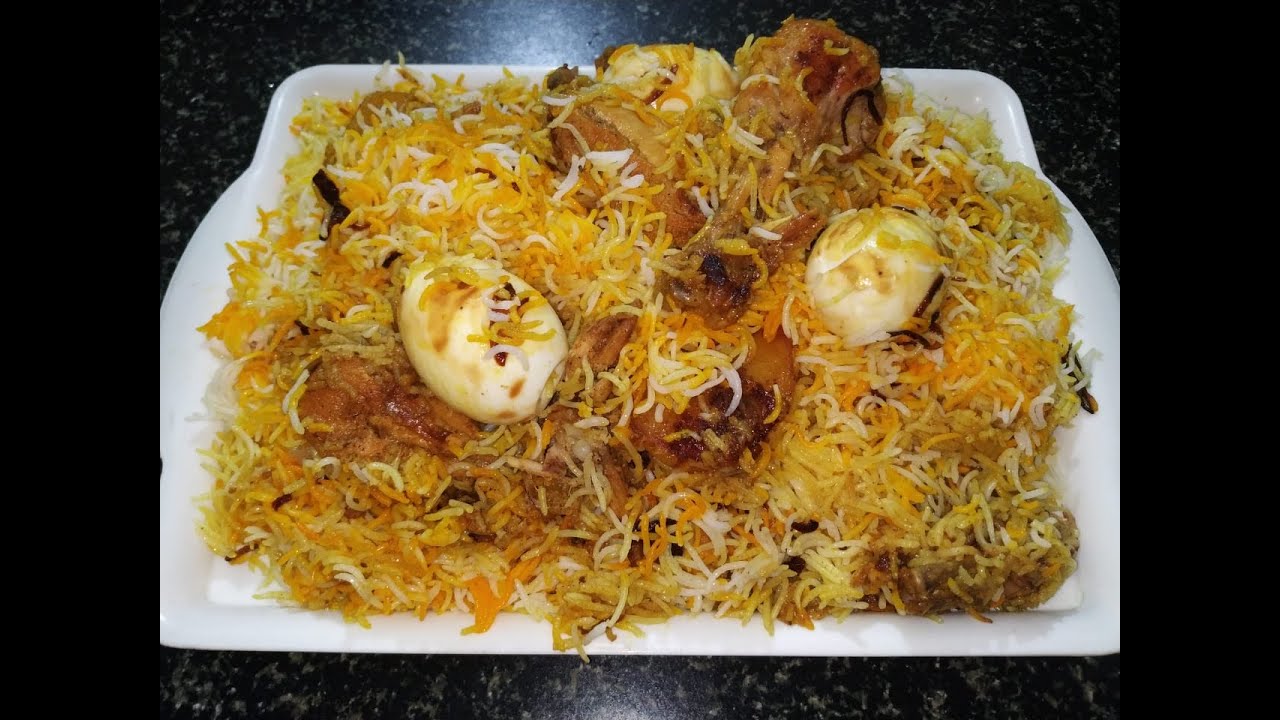 Kolkata Style Egg Chicken Biryani Recipe/ Easy to make Egg Chicken ...