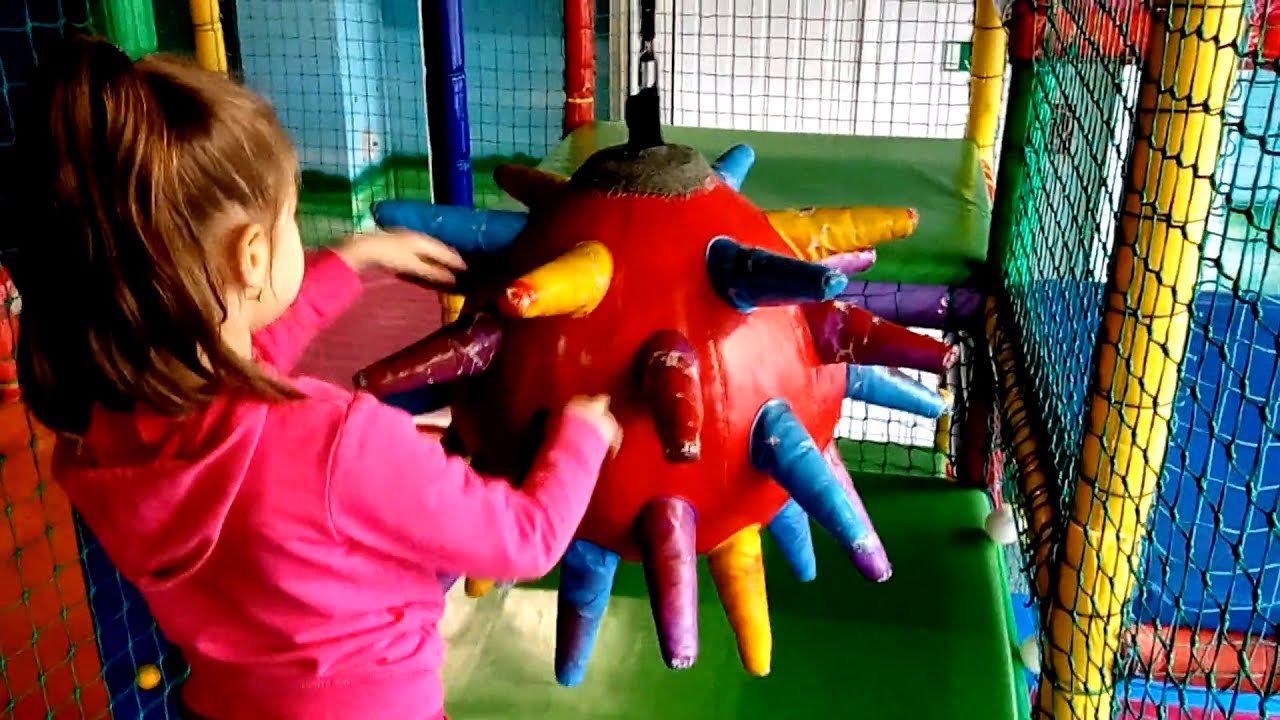 Indoor Play place for kids. Video fun with more toys - YouTube