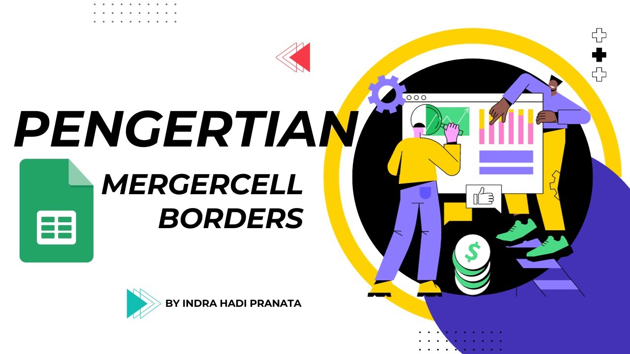 004 - Pengertian Merger Cells dan Borders Spreadsheet - YouTube