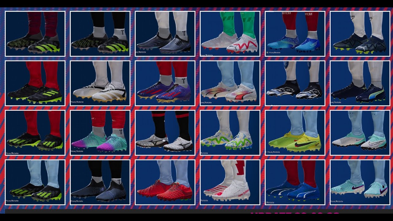 PES 2021 NEW BOOTPACK & BOOT ADDON 23-24 - YouTube
