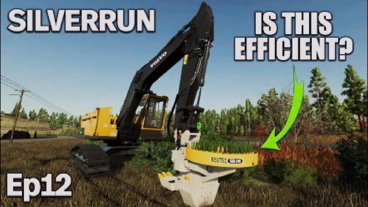 SILVERRUN FOREST | FS22 | Ep12 | RELOCATE & REPLANT! | Farming ...