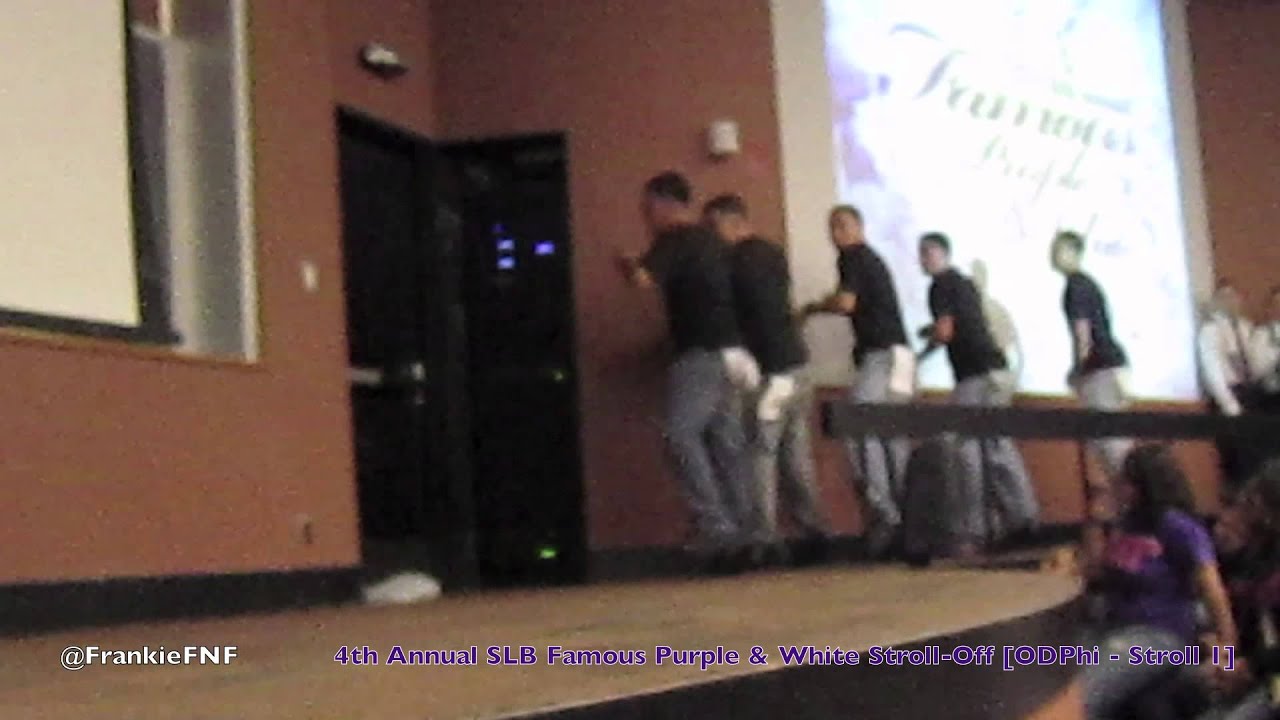 SLB 4th Annual Famous Purple & White Stroll-Off [Omega Delta Phi ...