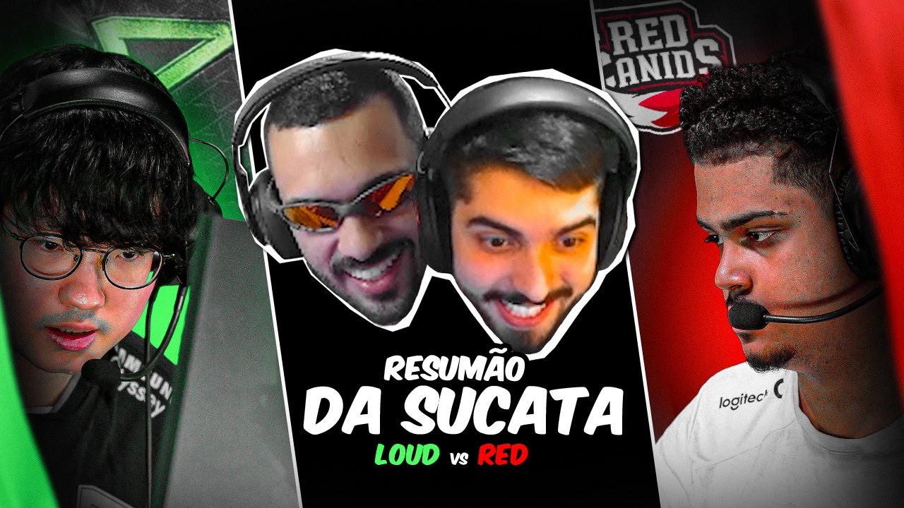 LOUD vs RED | ESSE PODE SER O ÚLTIMO JOGO DO ROUTE NO BRASIL! | RESUMO ...