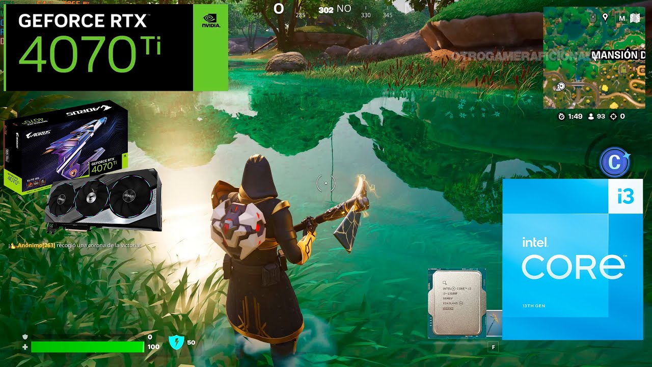 FORTNITE: RTX 4070 Ti + Core i3 13100F + 32 Gb RAM || 4K, 1440p, 1080p ...