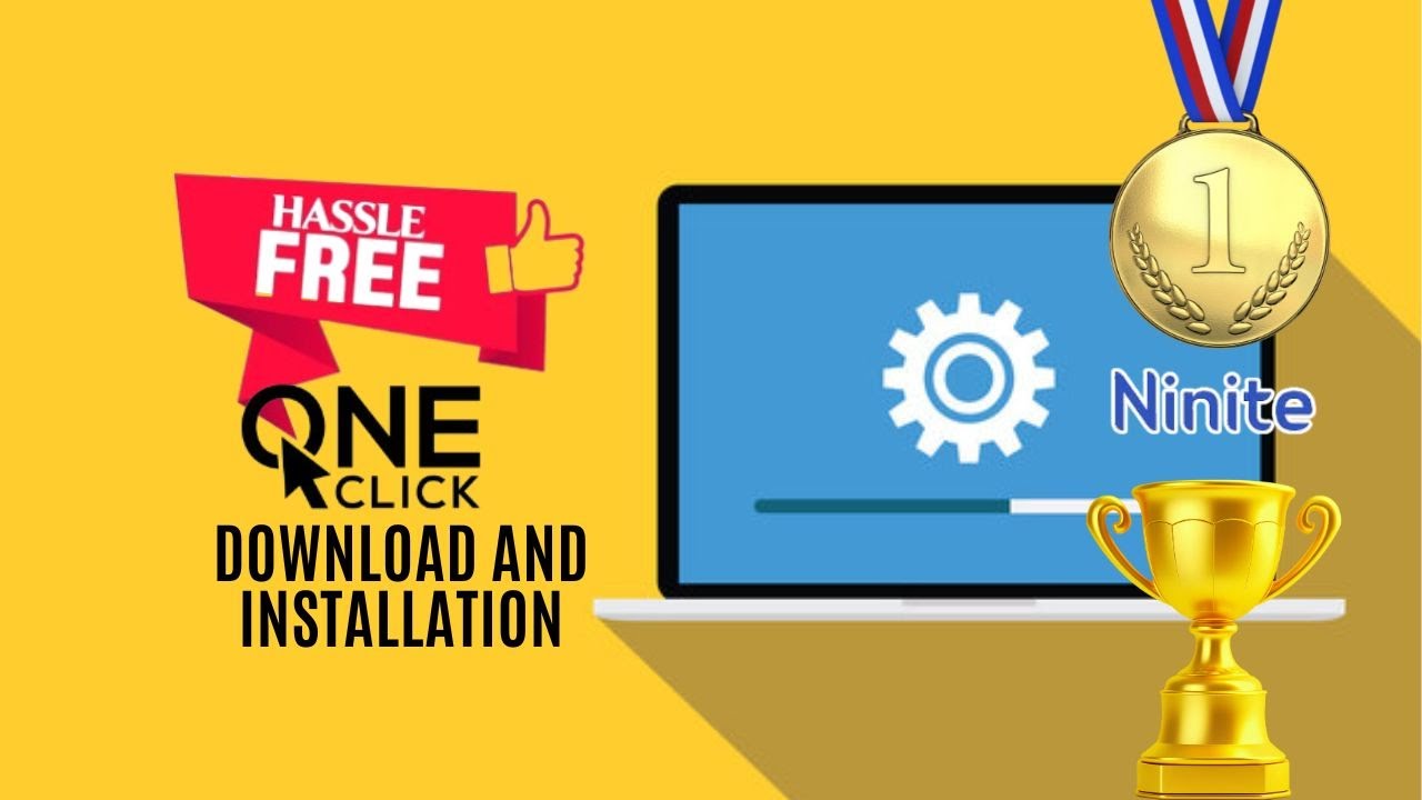 Hassle-Free One-Click Download & Installation Ninite #ninite - YouTube