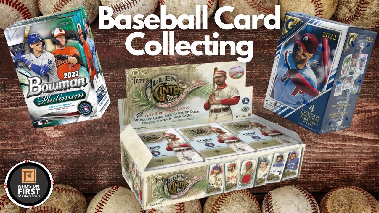 Boxes and Packs of Baseball Cards | Card Unboxing - YouTube