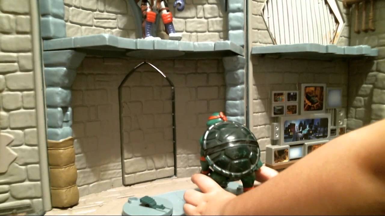 Number 1 Teenage Mutant Ninja Turtles Fan! TMNT Whole Playset and ...