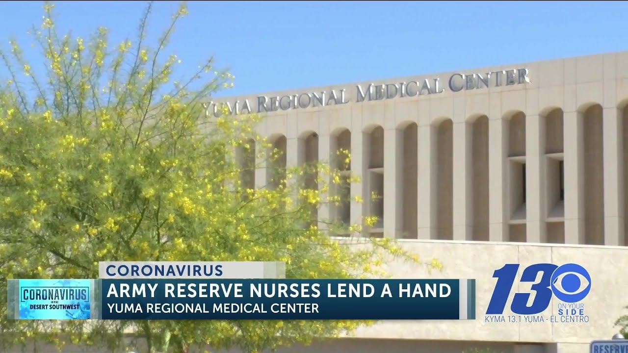 Military nurses continue to help YRMC during COVID-19 pandemic - YouTube