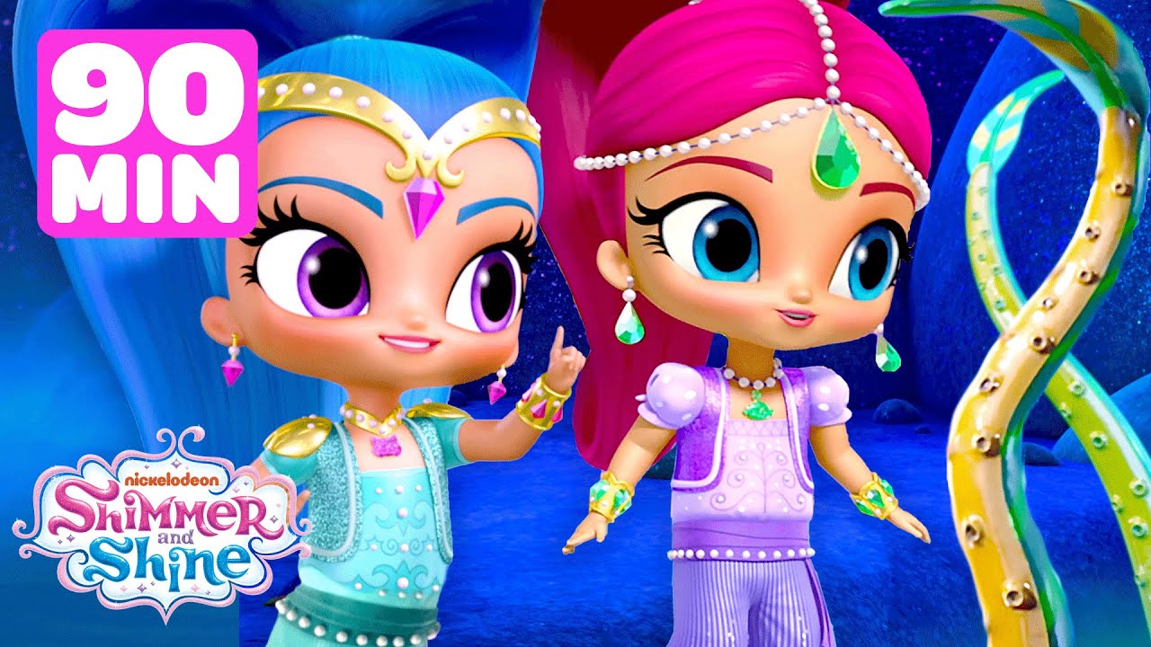 Shimmer & Shine's Sea Monster Adventure & More Magical Creatures! 🦄 ...