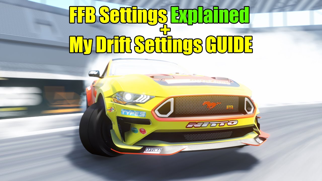 FFB Settings Explained + My Drift Settings GUIDE | Assetto Corsa - YouTube