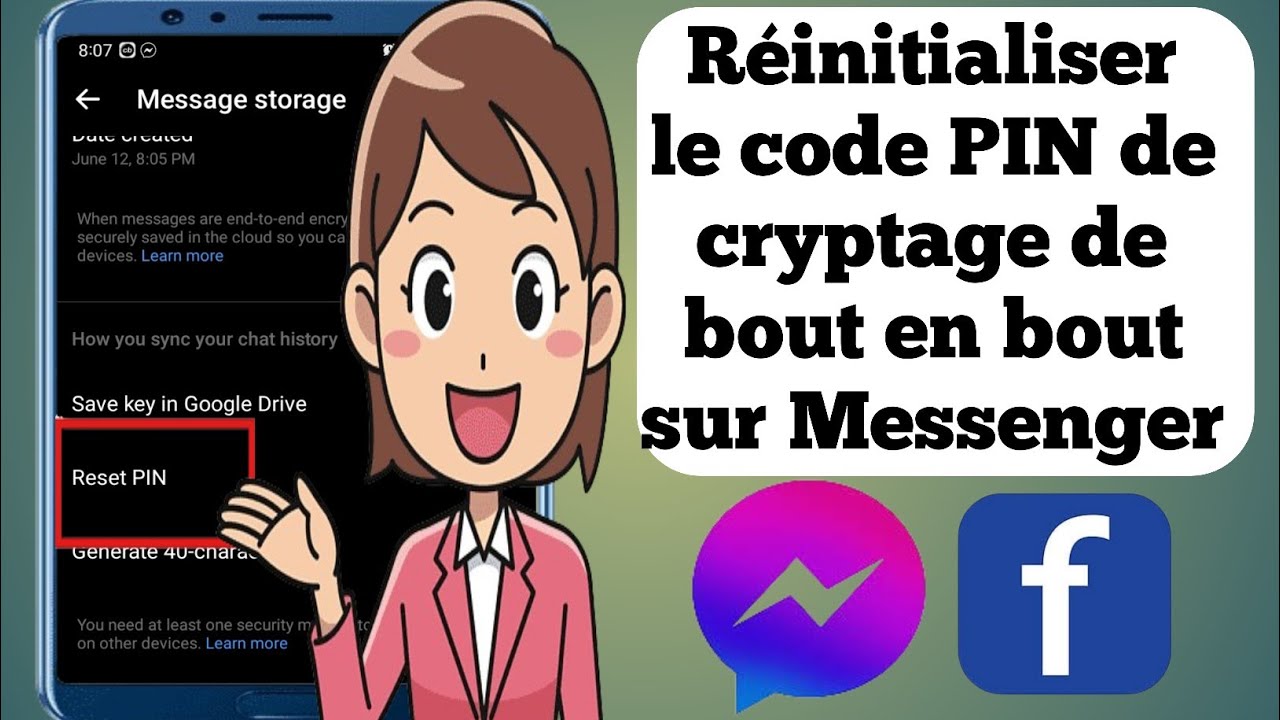 Comment réinitialiser le code PIN de chat crypté de bout en bout sur ...