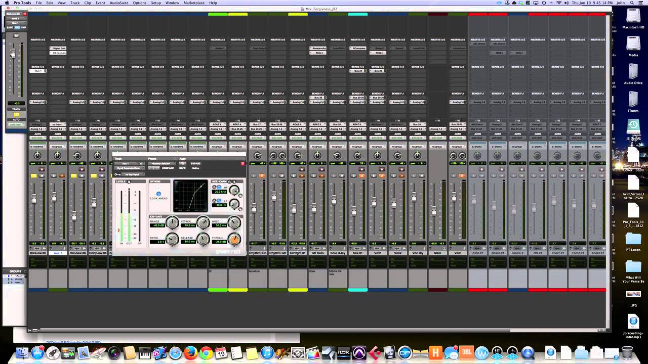 Beefing up your Bass Drum in Pro Tools - YouTube