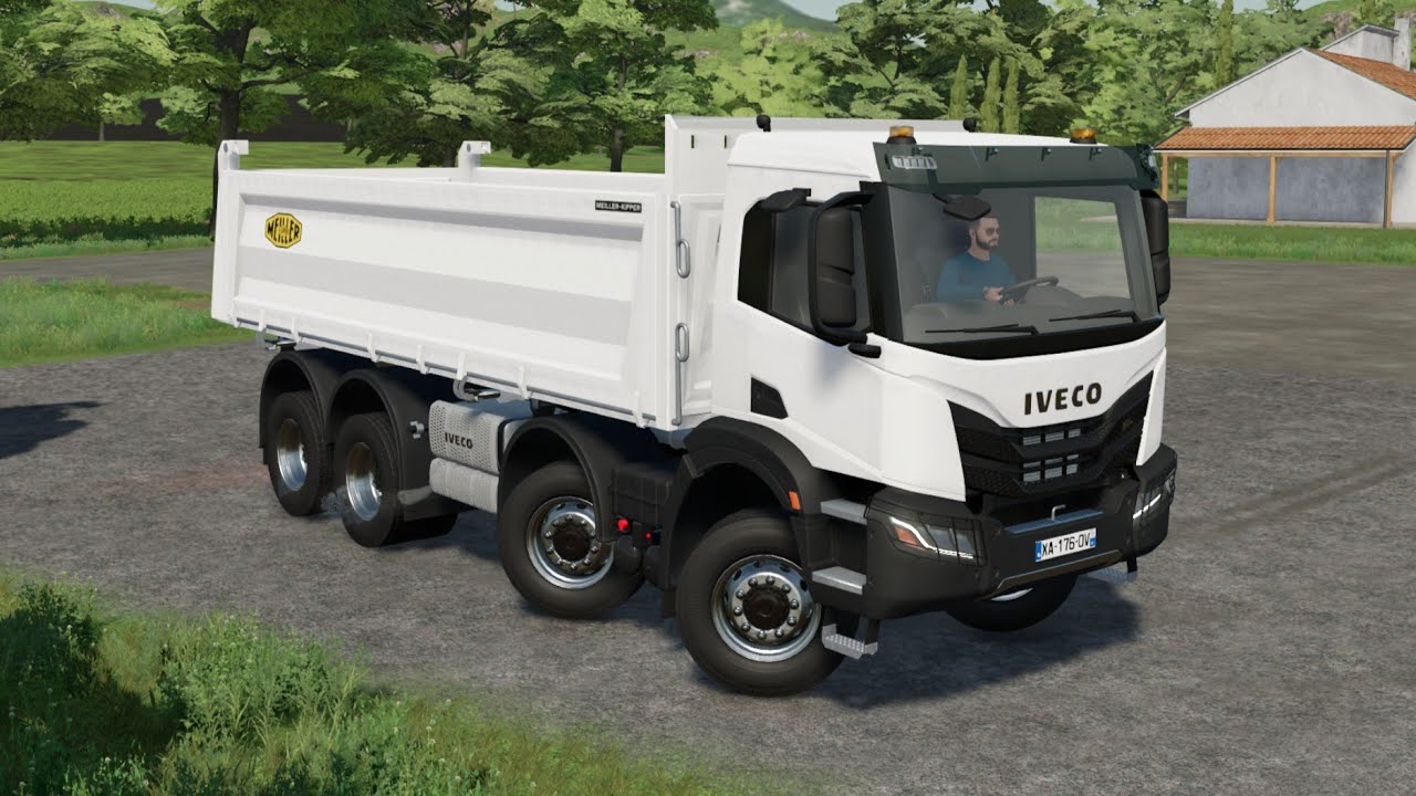 IVECO X-WAY 8X8 MEILLER KIPPER - Farming Simulator 2022 [FS 22 LS 22 ...