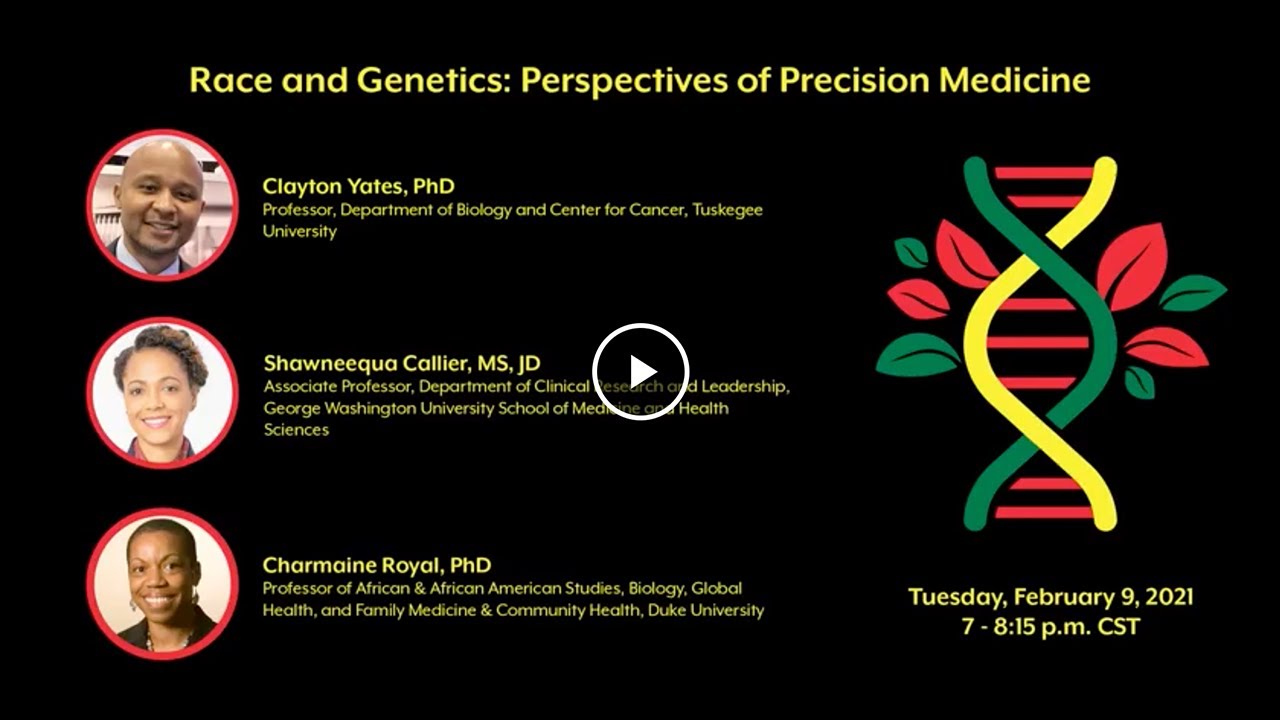 Race and Genetics: Perspectives on Precision Medicine - YouTube