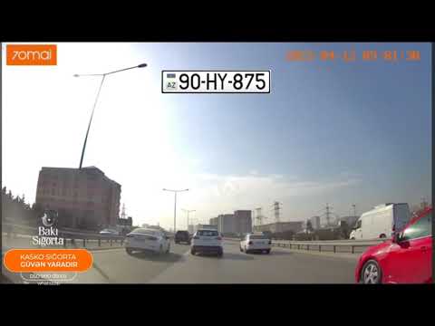 Bakı-Sumqayıt yolunda təhlükə yaradan \