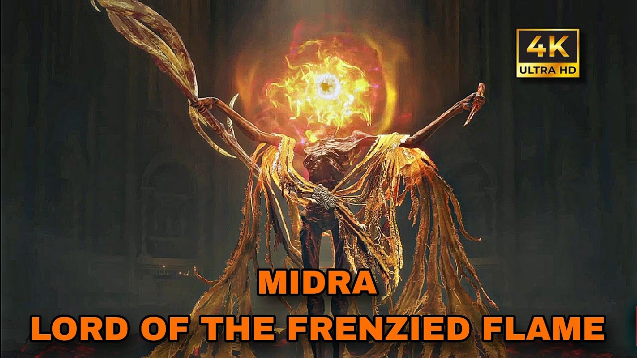 Elden Ring Shadow of The Erdtree - Midra, Lord of Frenzied Flame Boss ...