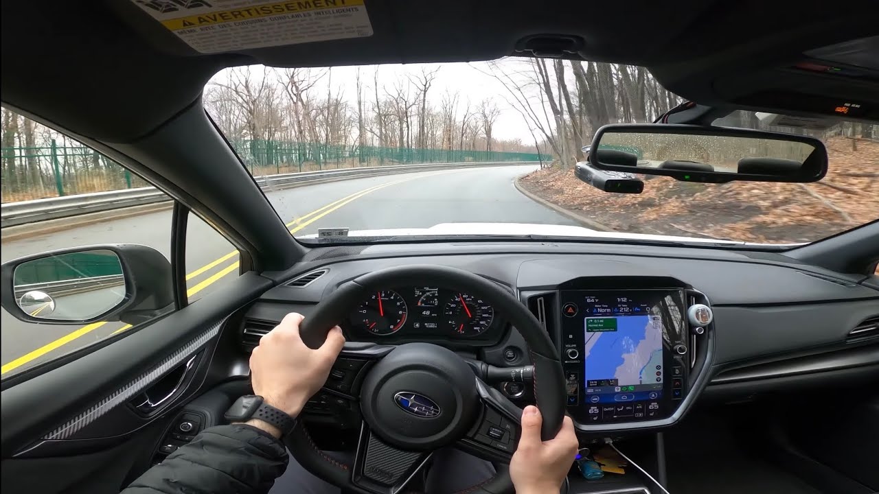 Smooth shifting WRX manual, POV drive - YouTube