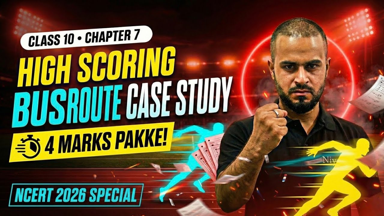 High Scoring Case Study: Bus Route Problem | Class 10 Maths Coordinate ...