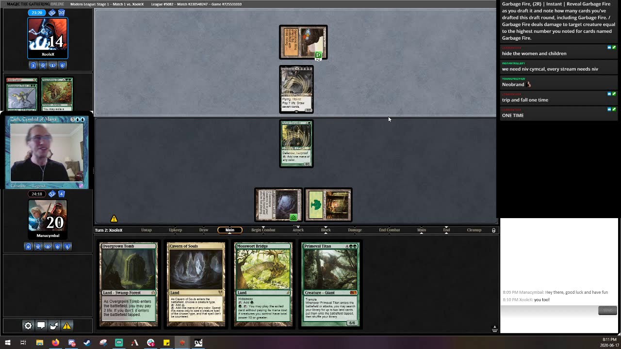 MTGO Modern with Jund Gyru-Titan - YouTube