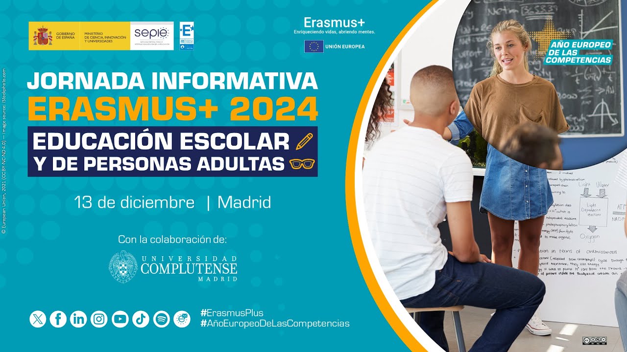 Jornada Informativa Erasmus+ 2024. Educación Escolar y de Personas ...