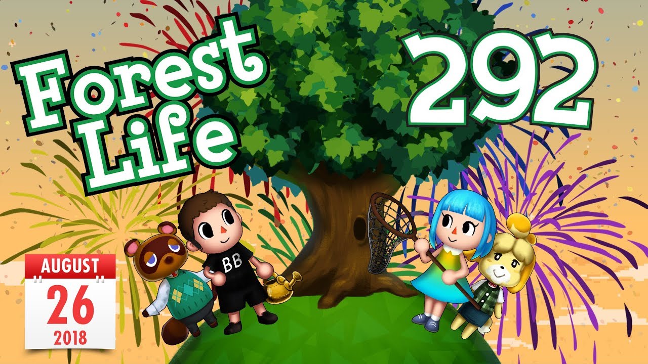 Animal Crossing: Let's Meet Wart Jr. - 292 - Forest Life (August 26th ...