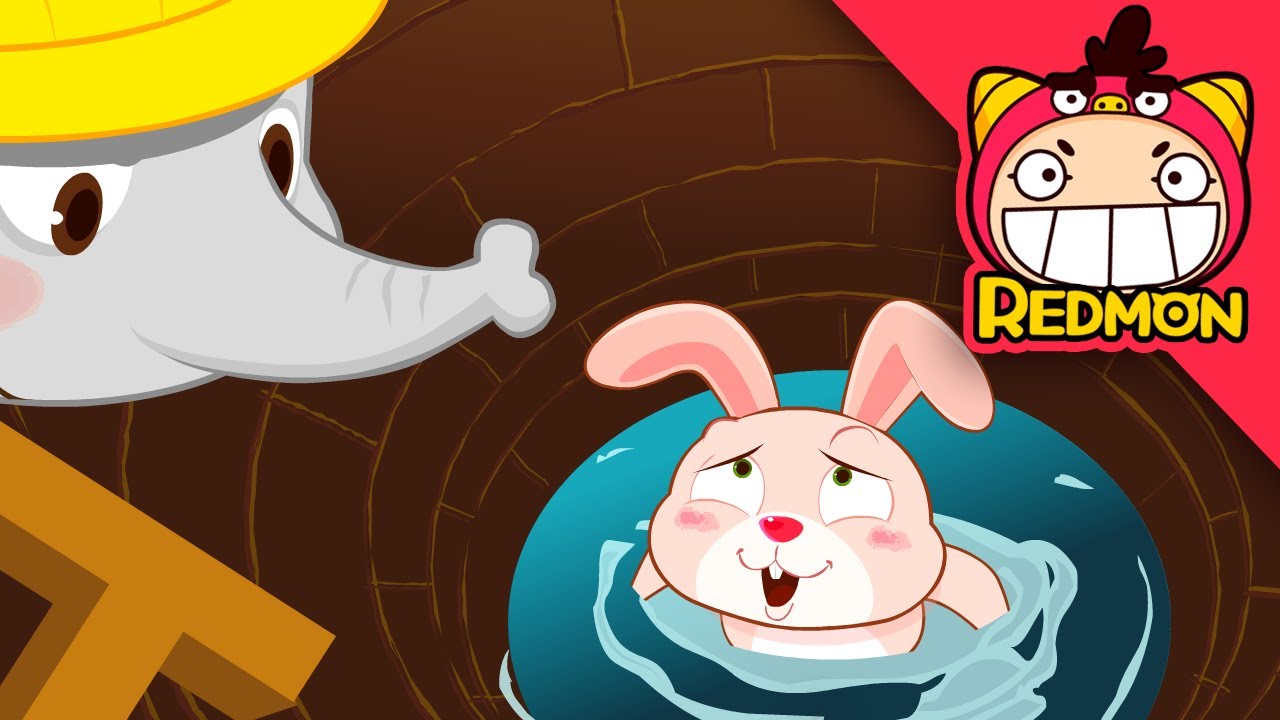 Rabbit Falls in the Well | Elephant firefighter Rescue | Fire Officer ...