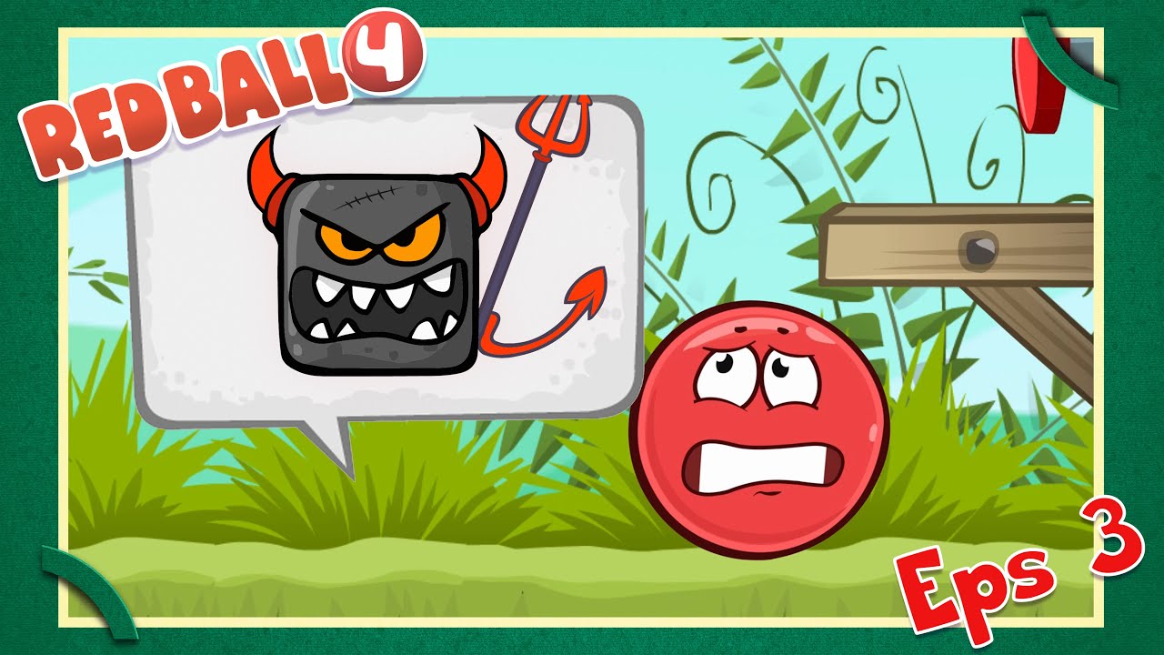 Red Ball 4 Animation | Red Ball Hero vs 100 Rock Boxes In Jungle ...