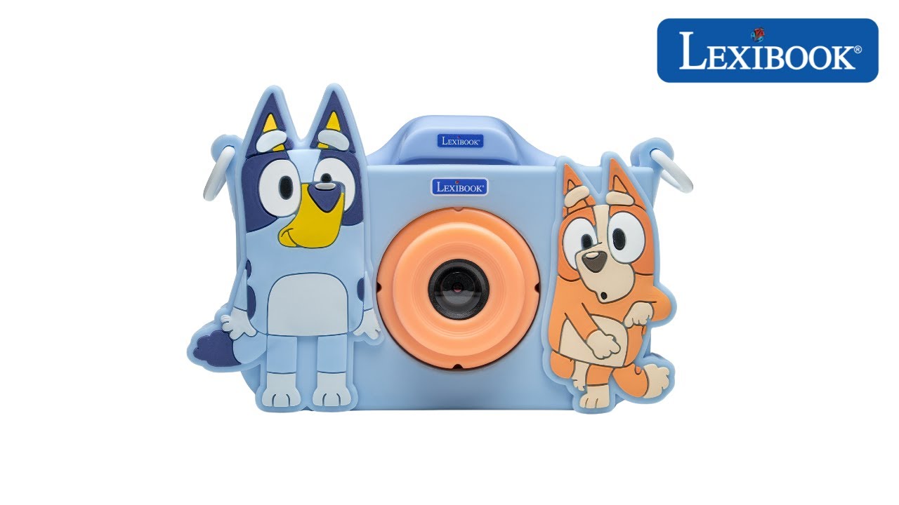 DJ078BY - Kids Camera with Bluey protection - Lexibook - YouTube