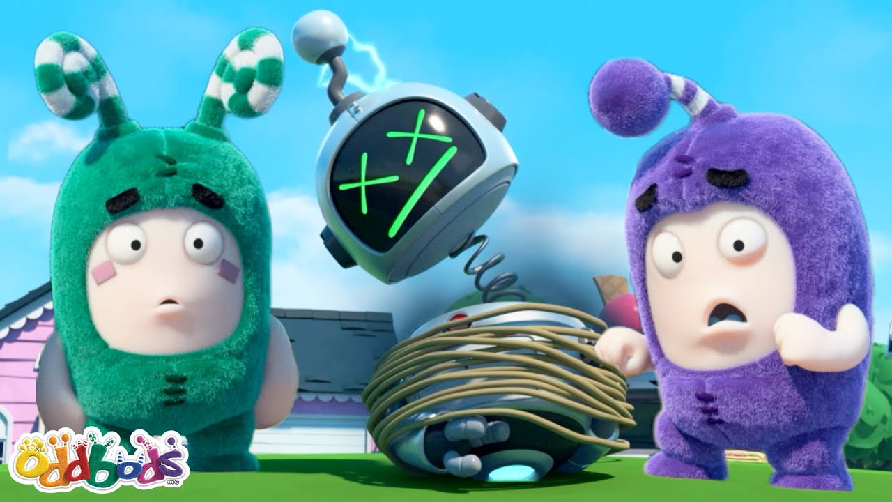Robohelper | Oddbods Magic Stories and Adventures for Kids | Moonbug ...