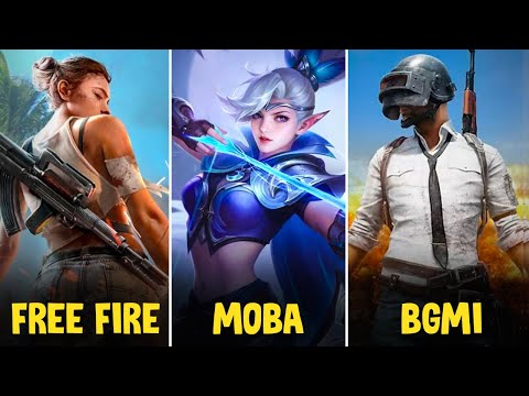 Free Fire vs BGMI vs MOBA Legends