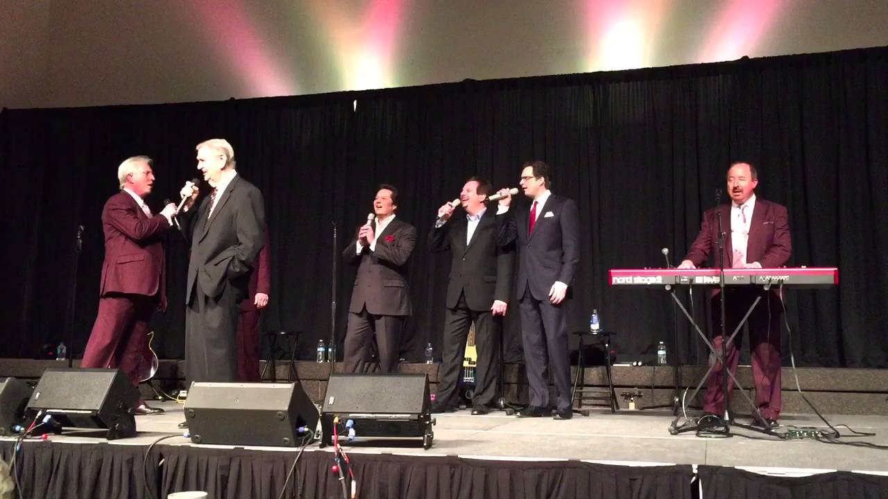 Jim Hill singing WHAT A DAY THAT WILL BE with the Booth Brothers and ...