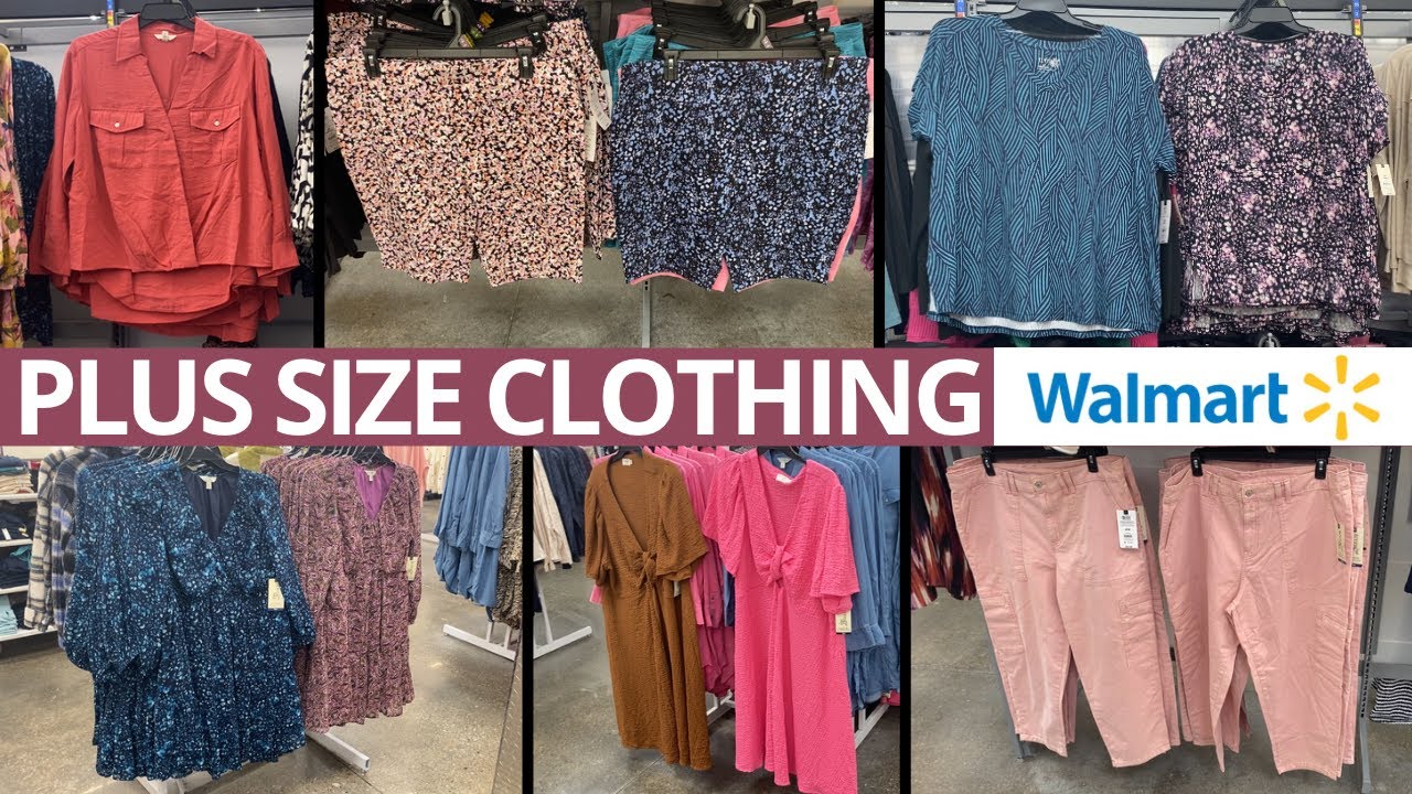 💕WALMART PLUS SIZE CLOTHING‼️WALMART SHOP WITH ME | WALMART PLUS SIZE ...
