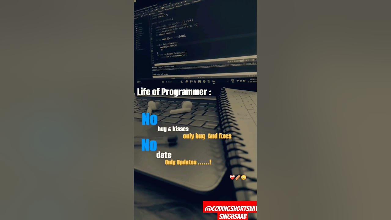 Life Of A Programmer 👨💻 Coderscommunity Gameprogrammer Programming Codersviralshorts
