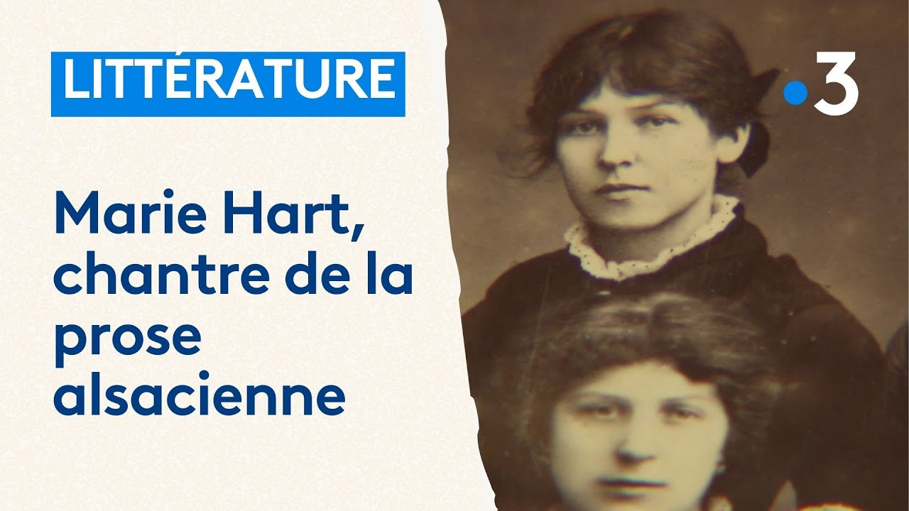 Marie Hart, la seule écrivaine qui a écrit des romans en alsacien - YouTube