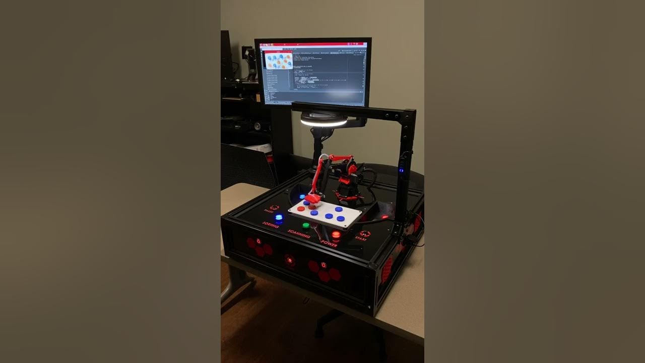 Diy Arduino Robot Arm with OpenCv #diy #arduino #raspberrypi #python # ...