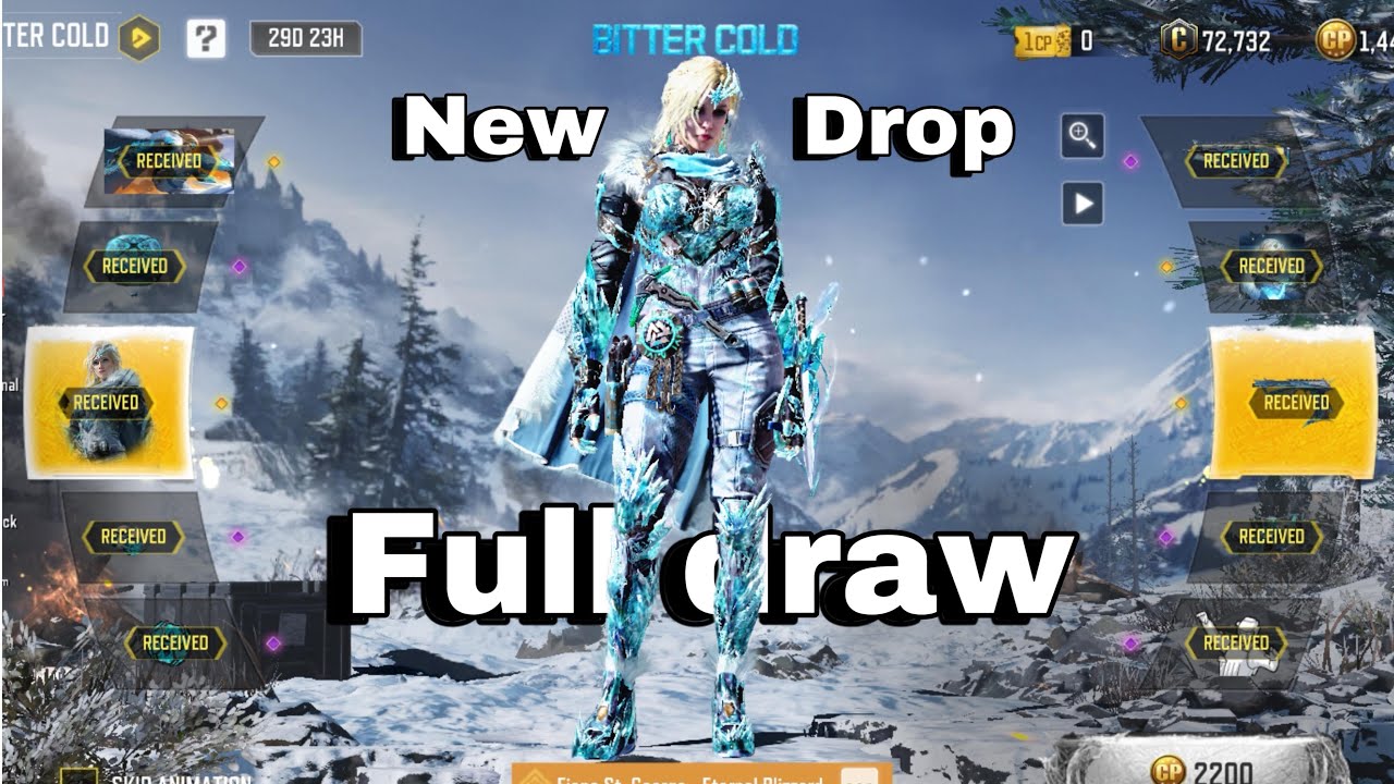 Buying Legendary Fiona & Legendary Dobra | Bitter Cold Draw! | call of ...