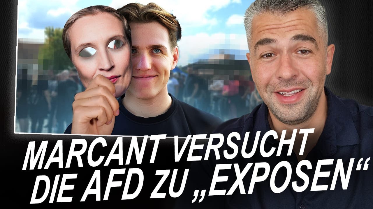Marcant versucht AfD zu "exposen"! LIVE 20:30 Uhr - YouTube