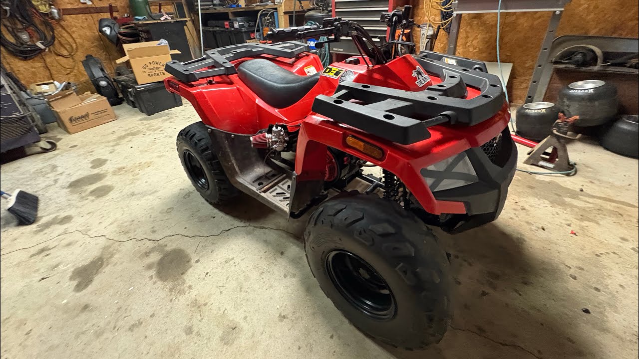 REBUILDING MY FIRST EVER FOUR WHEELER (WORLDS FIRST PREDATOR 212 GHOST ...
