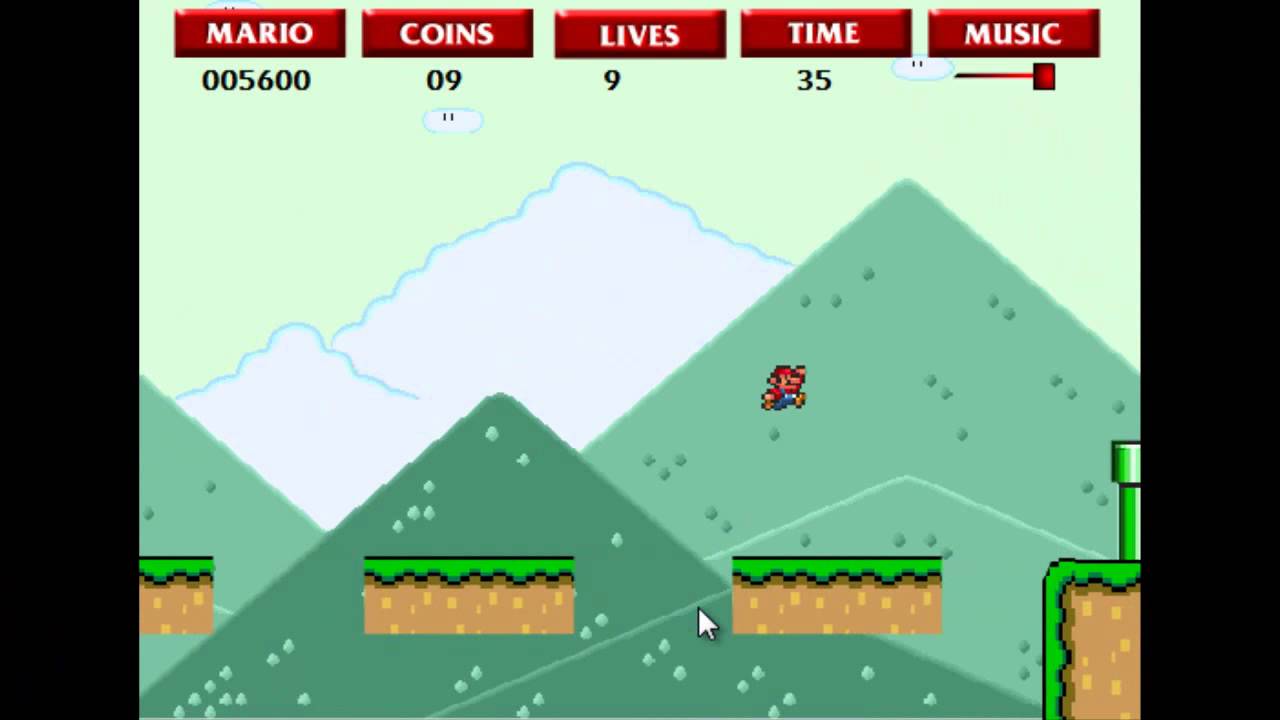 Horrible Super Mario Flash Game - YouTube