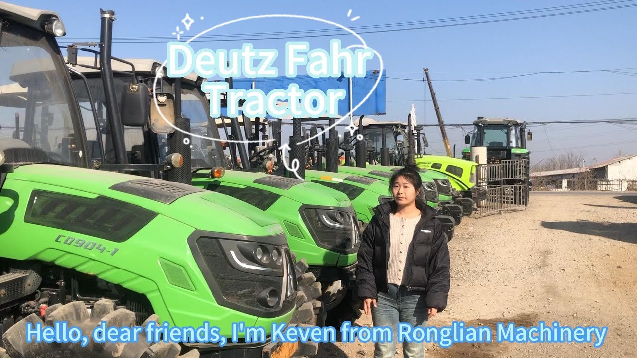 Deutz Fahr 904 4WD 4X4 90HP Mini Farm Tractor Used Agriculture Farm ...